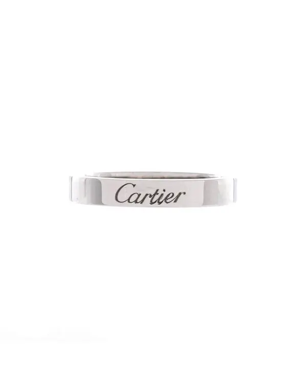 CARTIER 3mm C De Wedding Band Ring