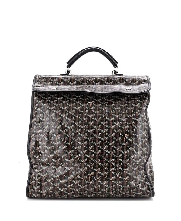 Goyard Saint Leger Briefcase Backpack Coated Canvas