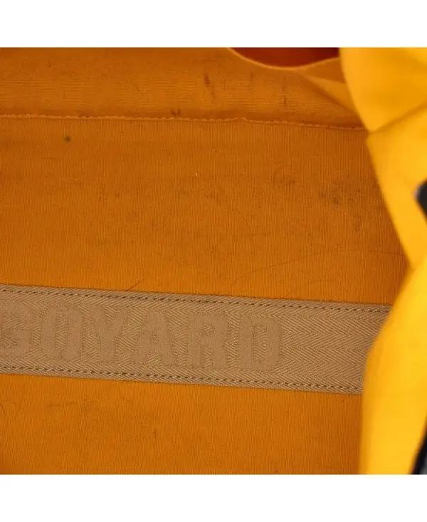 Goyard Saint Leger Briefcase Backpack Coated Canvas
