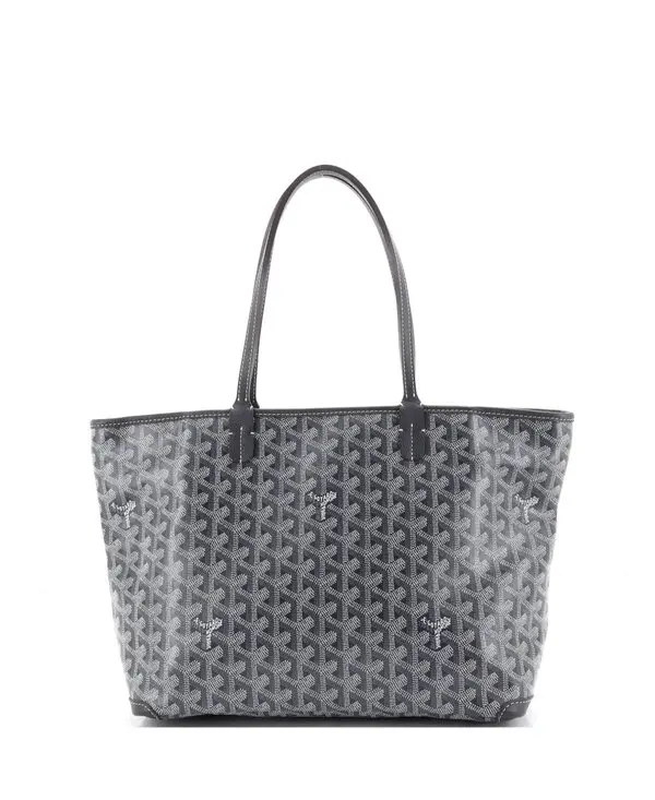 Goyard Pm Artois Tote Coated Canvas - Gray