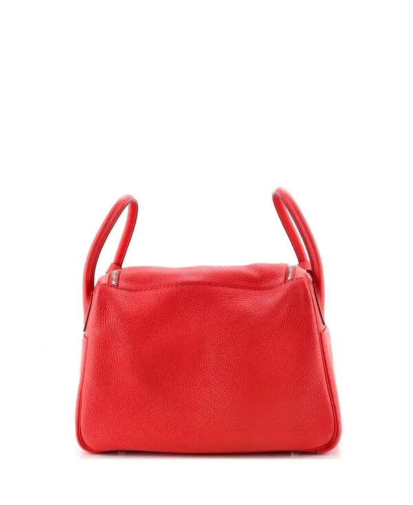 Hermès 30 Lindy Bag Clemence - Red