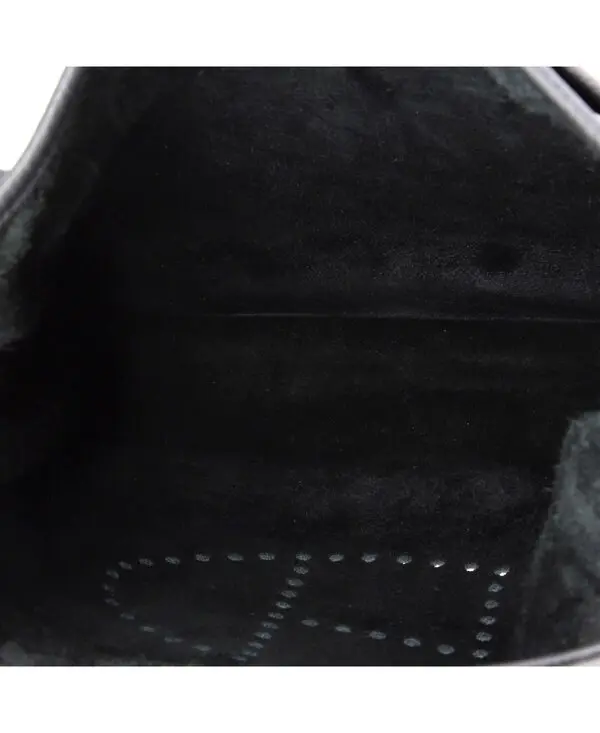 Hermès Pm Evelyne Bag Gen Iii Clemence - Black