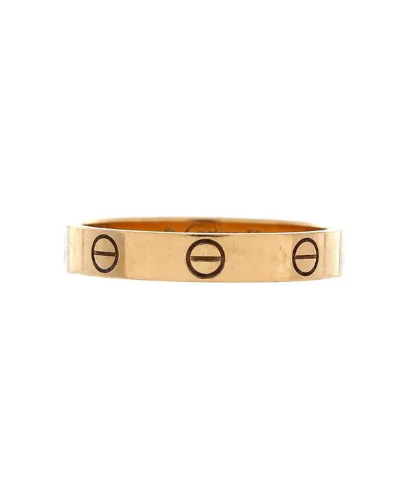 CARTIER Love Wedding Band Ring 18k