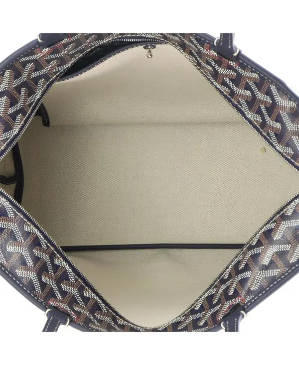 Goyard Pm Artois Tote Coated Canvas - Blue