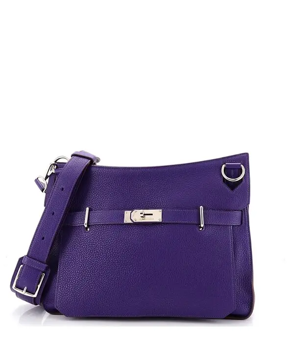 Hermès 37 Jypsiere Bag Clemence - Purple