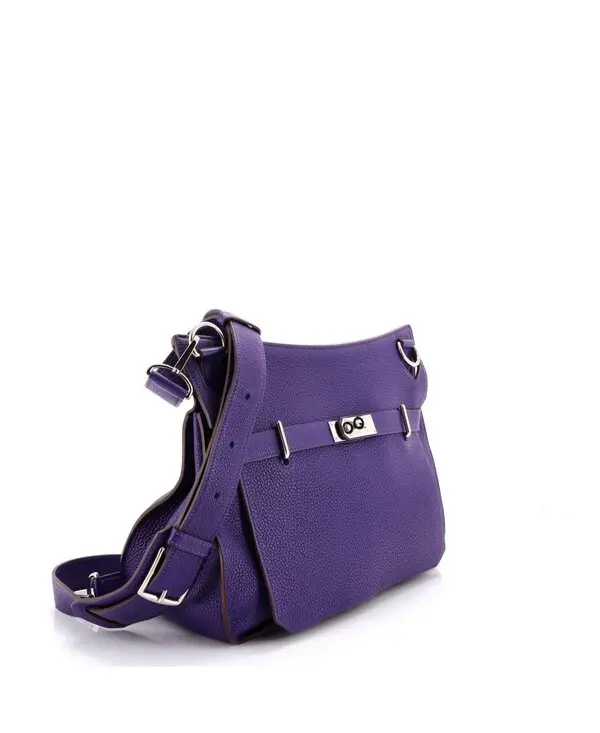 Hermès 37 Jypsiere Bag Clemence - Purple