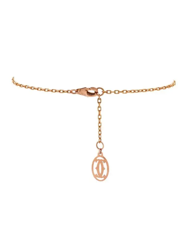 CARTIER Small D'amour Bracelet 18k Rose Gold And Diamond