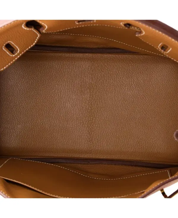 Hermès Birkin 30 Handbag Brown Togo With Hardware