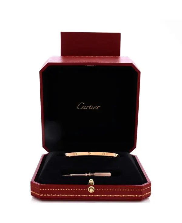CARTIER Small Love Bracelet 18k Rose Gold