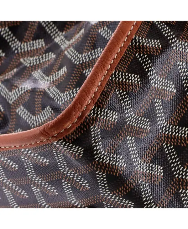 Goyard Saint Leger Briefcase Backpack Coated Canvas