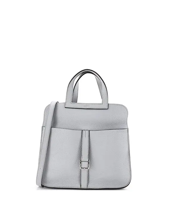 Hermès 22 Halzan Bag Clemence - Blue