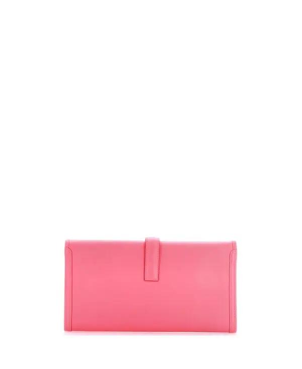 Hermès 29 Jige Elan Clutch Evercolor - Pink