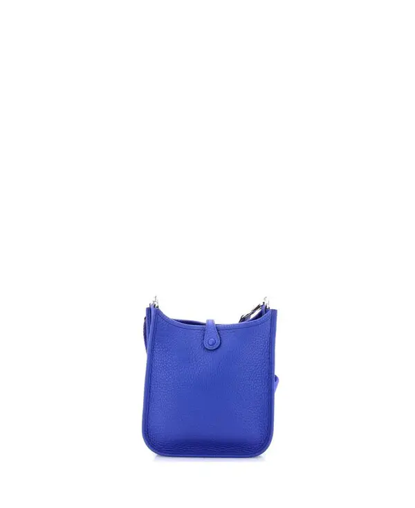 Hermès Tpm Evelyne Bag Gen Iii Clemence - Blue