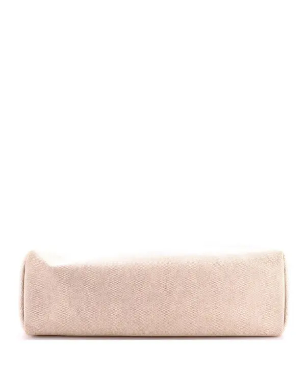 Hermès Gm Herbag Toile And Leather - Neutral