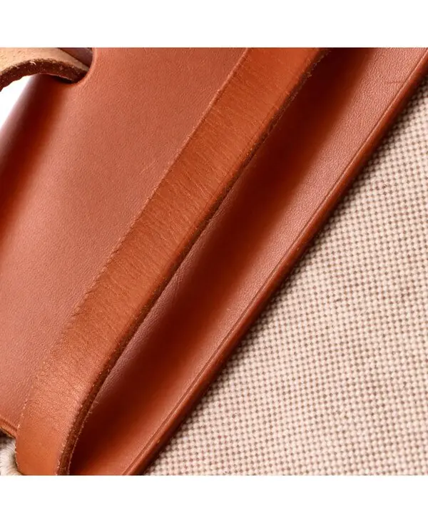 Hermès Gm Herbag Toile And Leather - Neutral