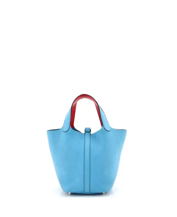 Hermès Pm Eclat Picotin Lock Bag Clemence