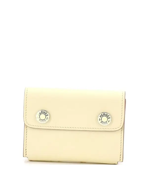 Hermès Hermesnap Card Holder Swift