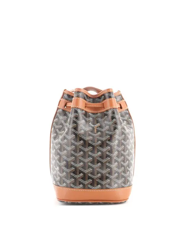 Goyard Pm Petit Flot Bucket Bag Coated Canvas