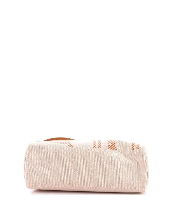 Hermès 31 Herbag Zip Relief Brides De Gala Toile And Leather