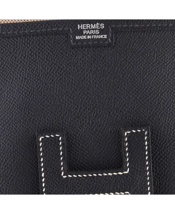 Hermès Pm Jige Clutch Epsom - Blue