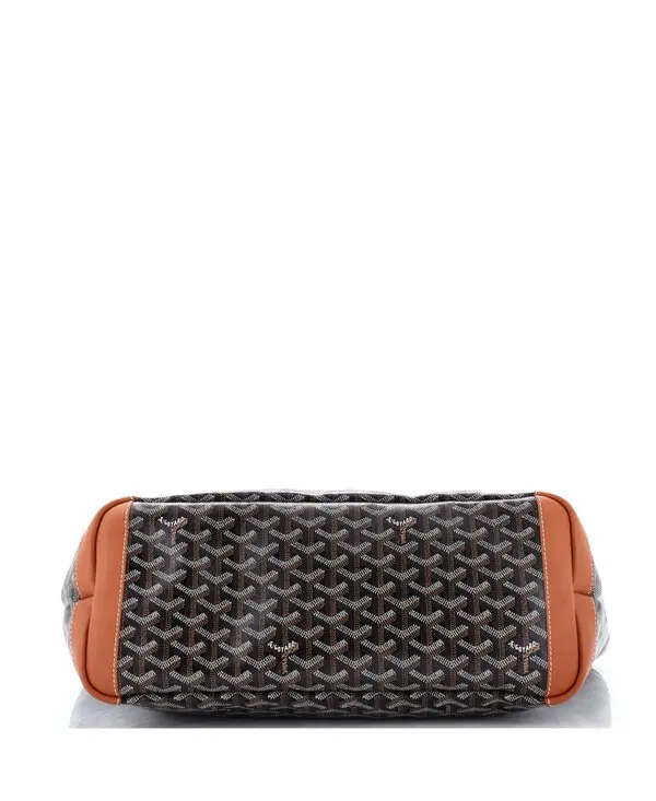 Goyard Mm Artois Tote Coated Canvas - Black