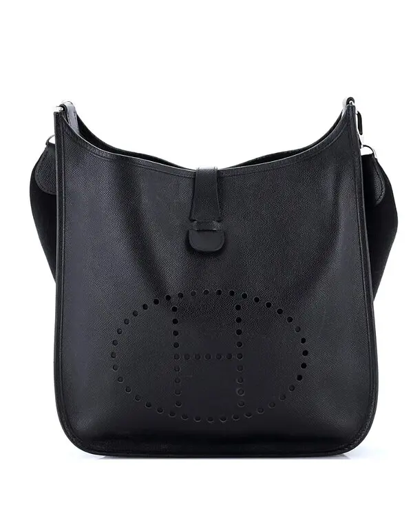 Hermès Gm Evelyne Bag Gen Ii Epsom - Black