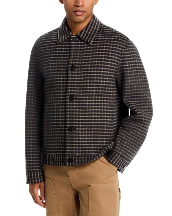 Theory Short Jacket In Wool Divide