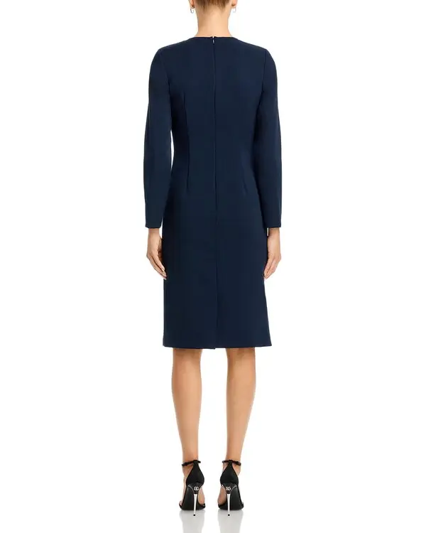 Rickie Freeman For Teri Jon Sequin Floral Applique Sheath Dress