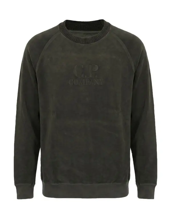 C.P. COMPANY C. P. Company Sweatshirt Dark Size Cotton - Green