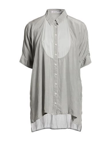 European Culture Shirt Size Cupro, Cotton, Viscose, Rubber - Grey