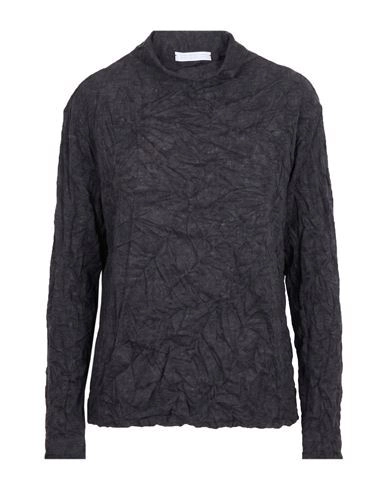 Harris Wharf London T-shirt Charcoal Size Virgin Wool, Polyamide - Grey
