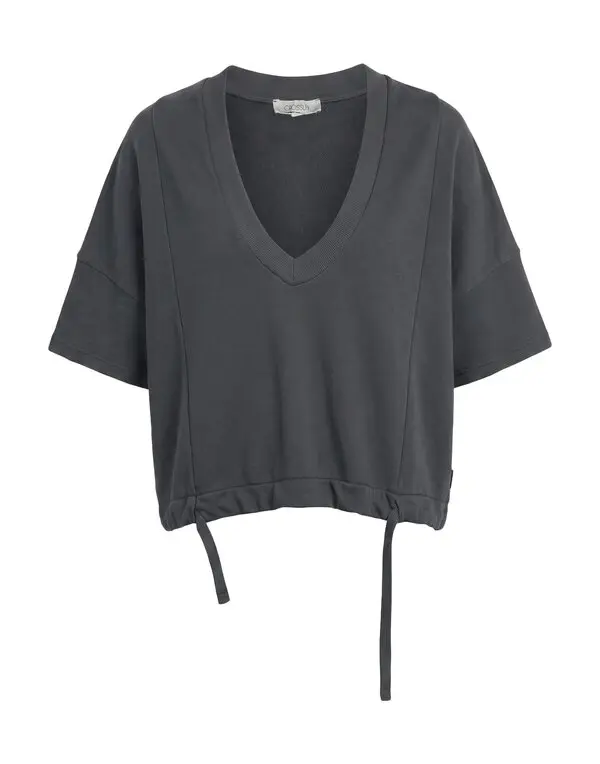 Crossley Sweatshirt Charcoal Size Cotton