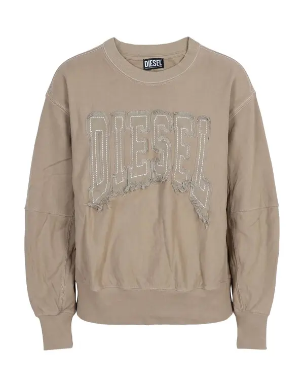 DIESEL® Sweatshirt Khaki Size Cotton