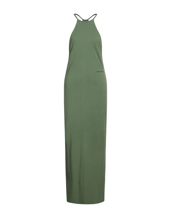 HINNOMINATE Maxi Dress Military Size Cotton, Elastane