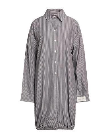HINNOMINATE Midi Dress Size Cotton - Grey