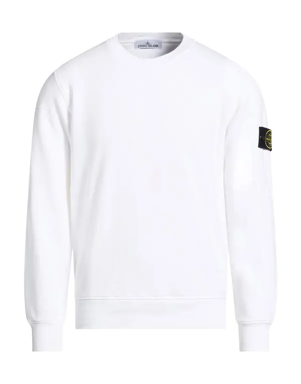 Stone Island Sweatshirt Size Cotton - White