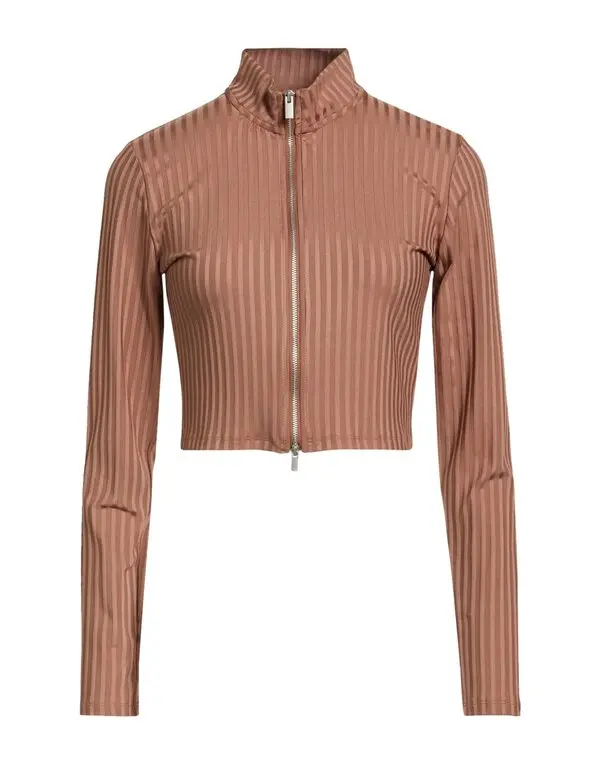 JORDAN Sweatshirt Light Brown Size Polyester, Elastane - Beige