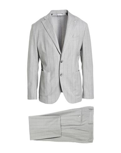 MANUEL RITZ Suit Light Size Virgin Wool, Elastane