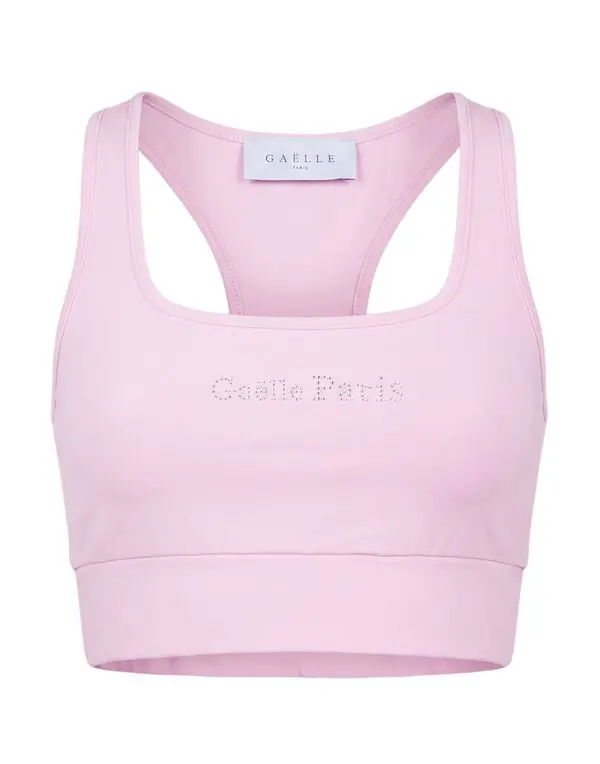 GAELLE PARIS Top Size Cotton, Elastane - Pink