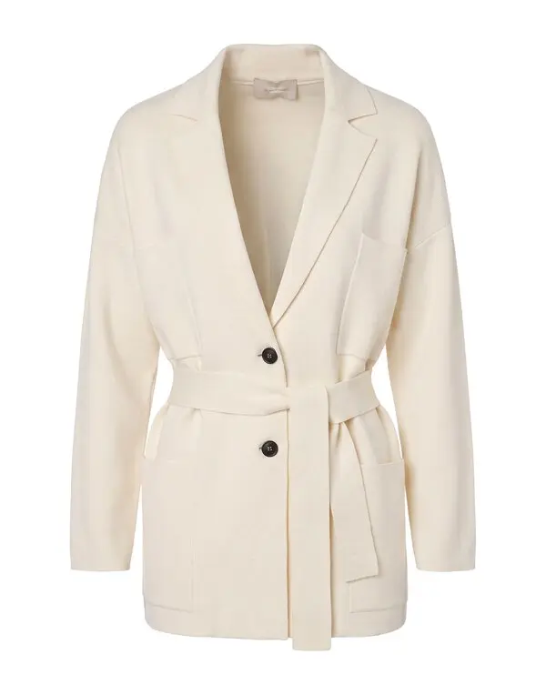 DRUMOHR Blazer Ivory Size Merino Wool