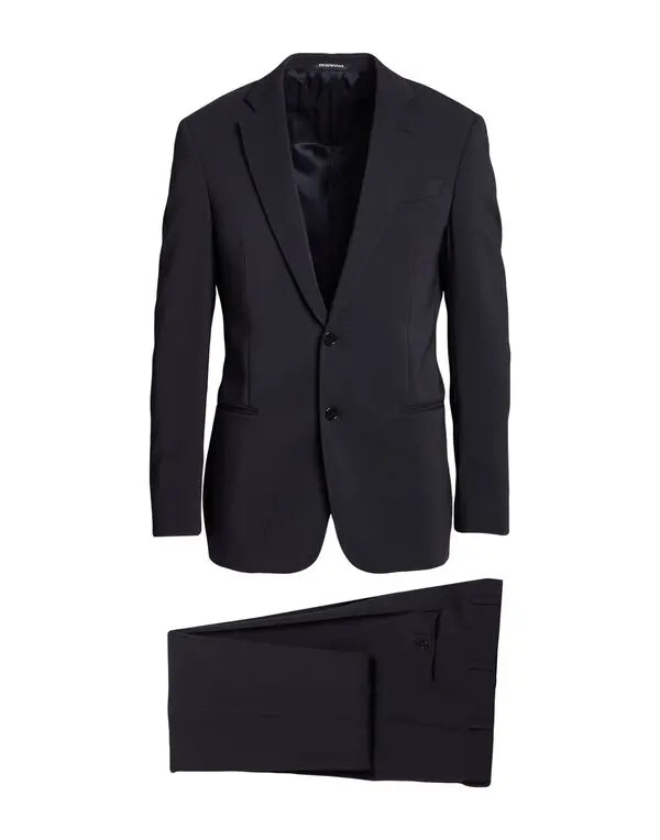 Emporio Armani Suit Size Viscose, Elastane