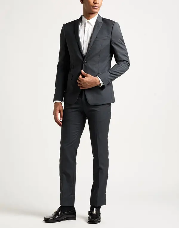 Emporio Armani Suit Size Virgin Wool, Polyester, Polyamide