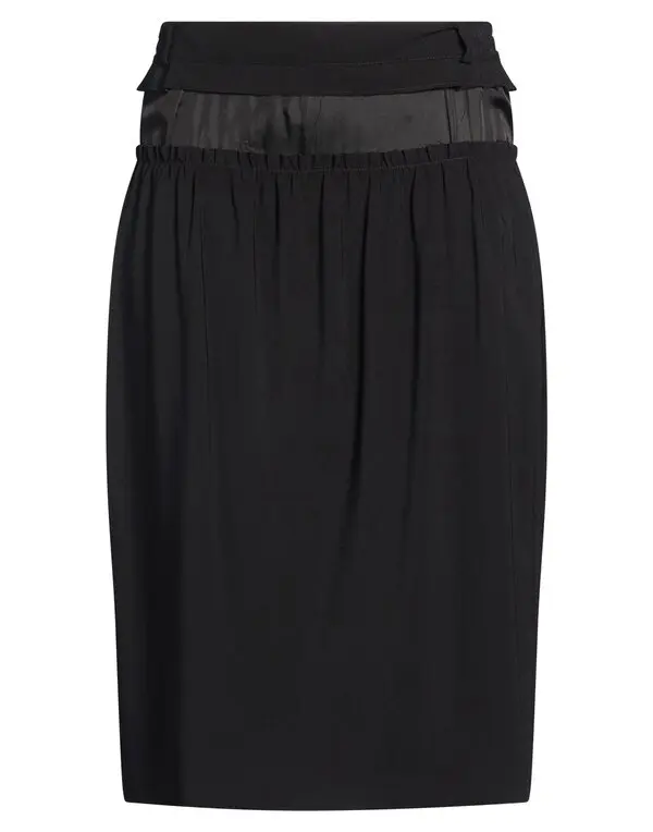 MAISON MARGIELA Midi Skirt Size Polyester, Elastane