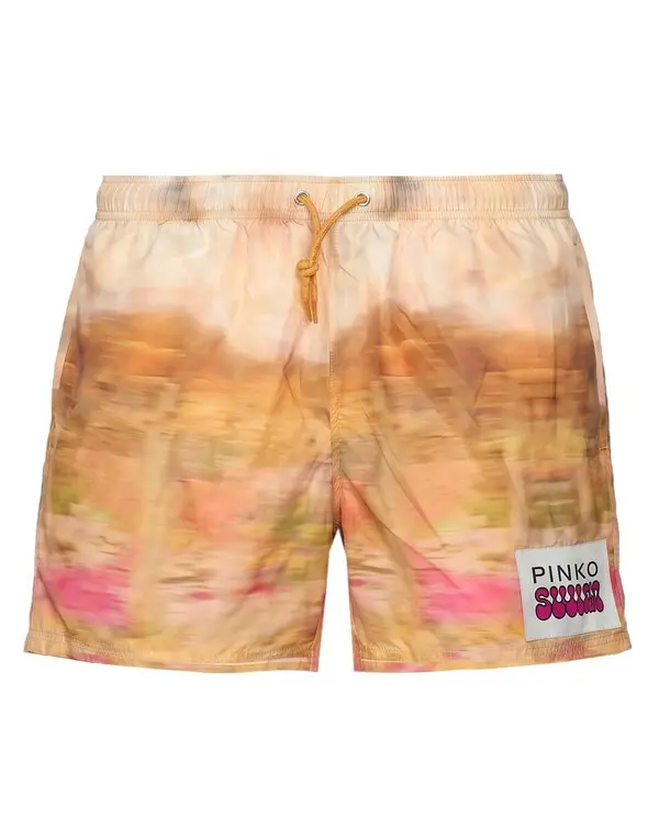 Pinko Shorts & Bermuda Shorts Apricot Size Polyester