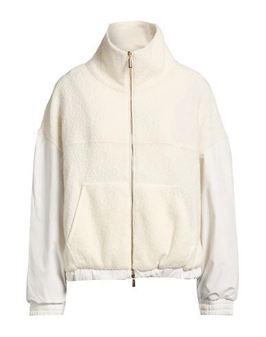 MOORER Jacket Ivory Size Polyamide