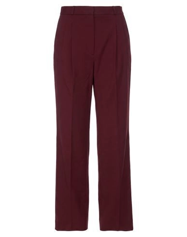 Harris Wharf London Pants Burgundy Size Viscose, Polyamide, Elastane
