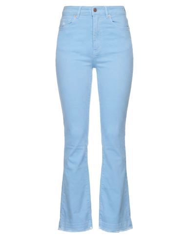 European Culture Jeans Antique Rose Size Cotton, Polyester, Elastane - Blue