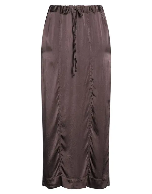 Crossley Midi Skirt Charcoal Size Silk, Elastane