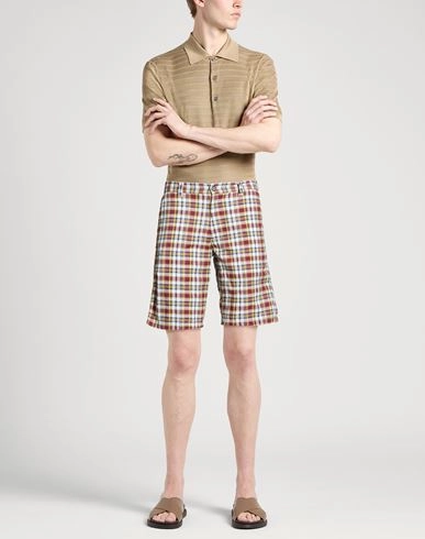 Aspesi Shorts & Bermuda Shorts Burgundy Size Cotton
