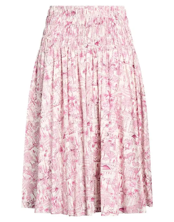 Maje Midi Skirt Size Cotton